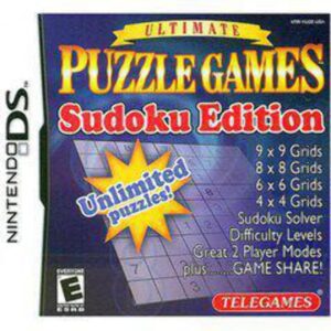 puzzle games sudoku edition - nintendo ds