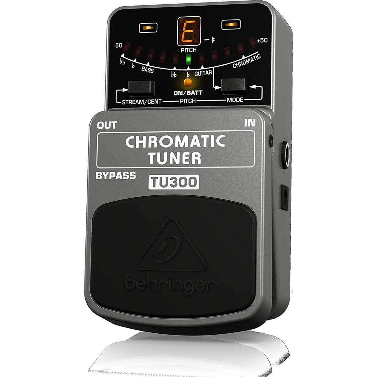 Behringer TU300 Chromatic Ultimate Guitar/Bass Tuner, Grey