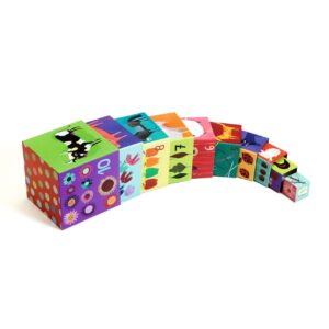 DJECO Nature and Animal Blocks Nest and Stack Set