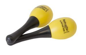 rhythmtech rt2250 maraquitas, yellow