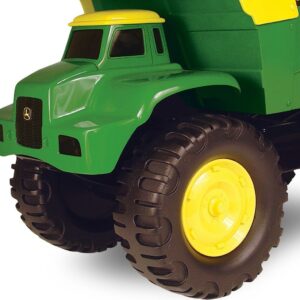 TOMY John Deere Durable Construction Vehicles Toy for Kids, Big Scoop Dump Truck, 21 Inch