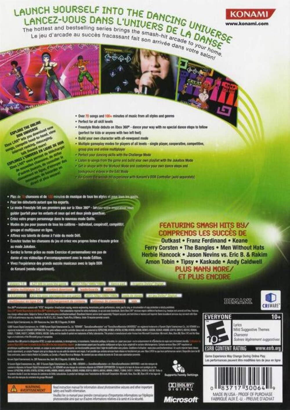 Dance Dance Revolution Universe 2 - Xbox 360 (Game)