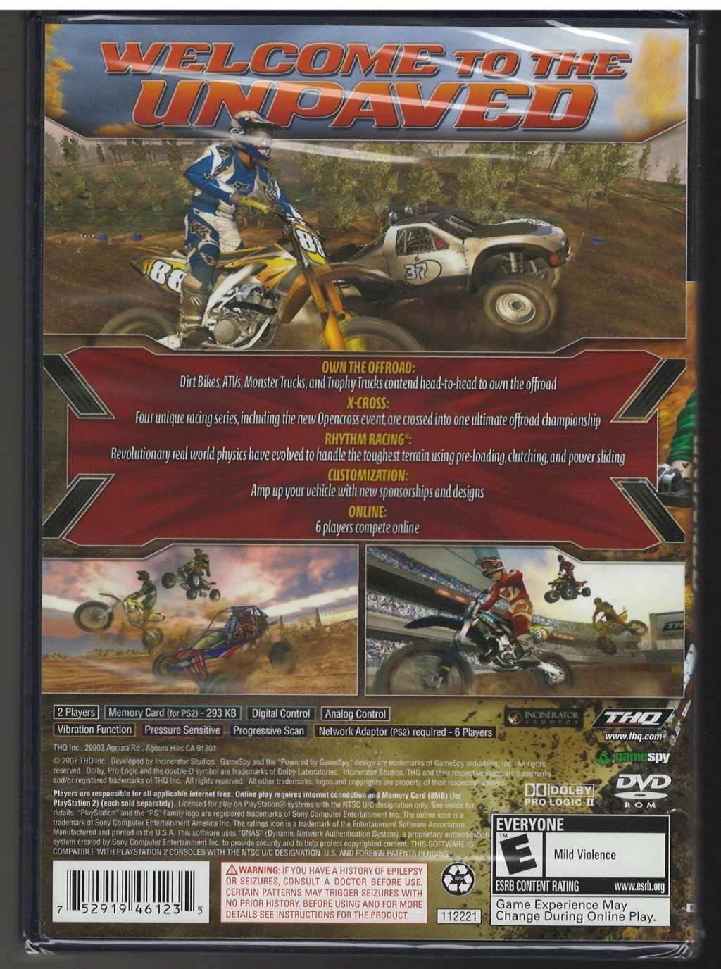 Mx Vs ATV Untamed - PlayStation 2