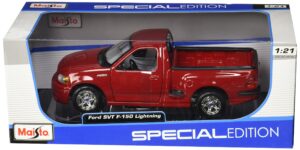 maisto 1:21 scale ford svt f-150 lightning diecast truck vehicle