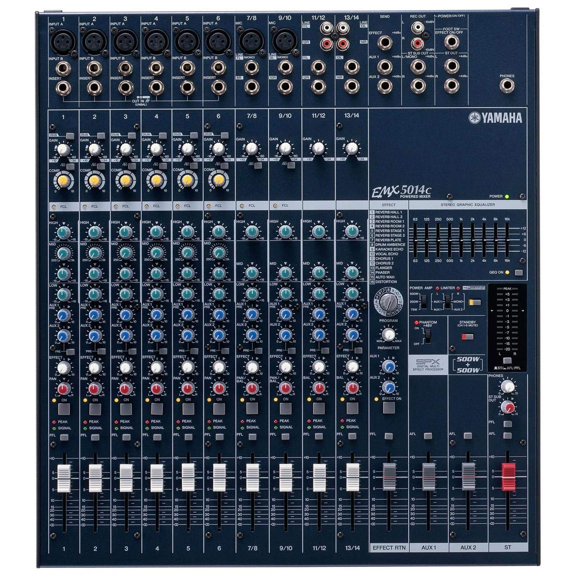 Yamaha EMX5014C 14-Input Powered Mixer