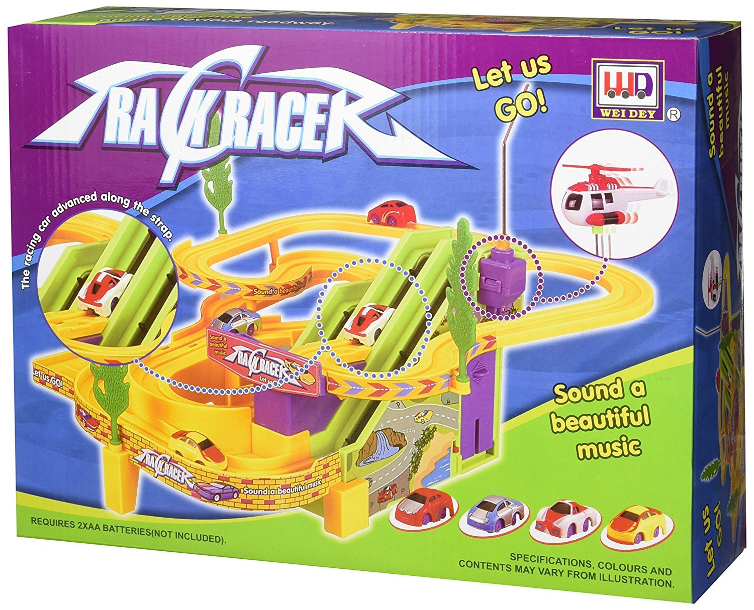 Track Racer Racing Cars Toy for Kids