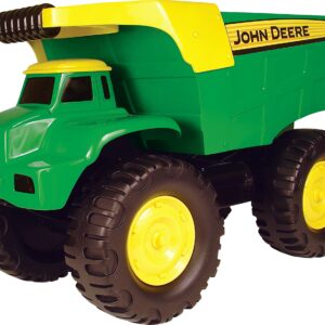 TOMY John Deere Durable Construction Vehicles Toy for Kids, Big Scoop Dump Truck, 21 Inch