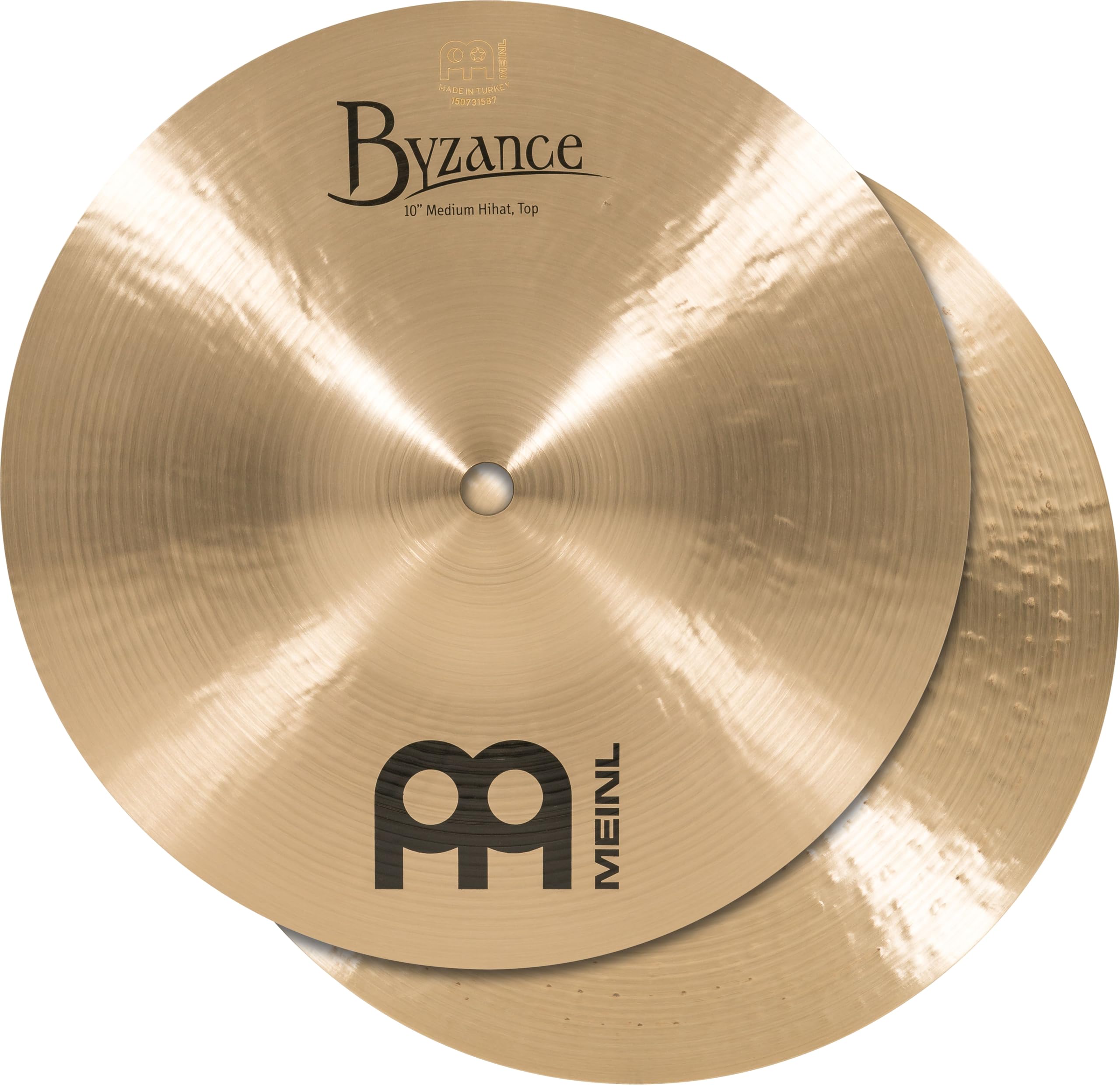 Meinl Cymbals B10MH Byzance 10-Inch Traditional Mini Hi-Hat Cymbal Pair (VIDEO)