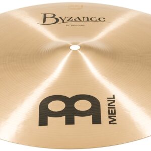 Meinl Cymbals Byzance 14" Traditional Thin Crash — Made in Turkey — Hand Hammered B20 Bronze, 2-Year Warranty (B14TC)