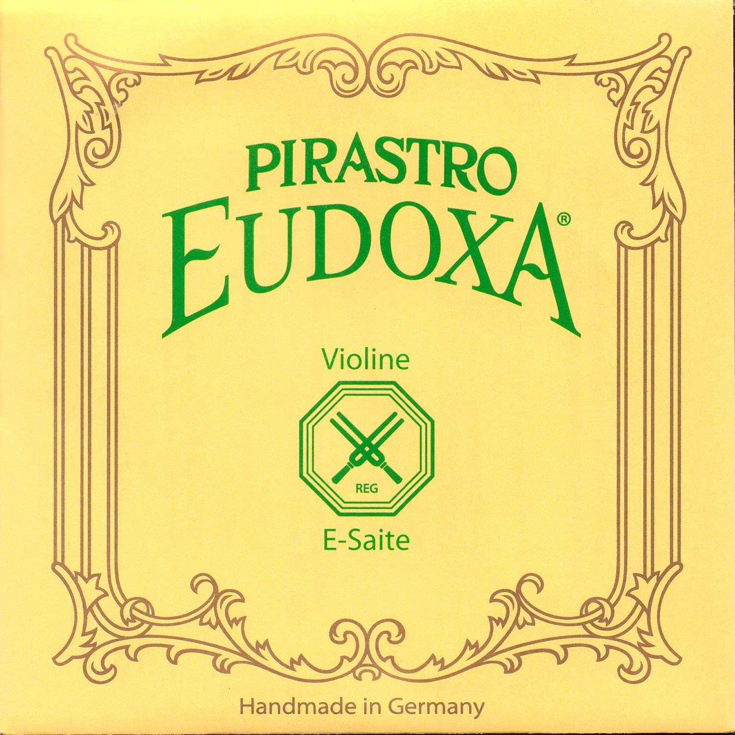 Pirastro Eudoxa 4/4 Violin E String - Medium Gauge - Aluminum-Steel - Loop-End