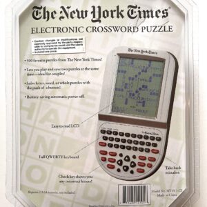 Excalibur Electronic New York Times Electronic Crossword Puzzle