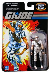 g.i. joe 25th anniversary: storm shadow (cobra ninja) 3.75 inch action figure