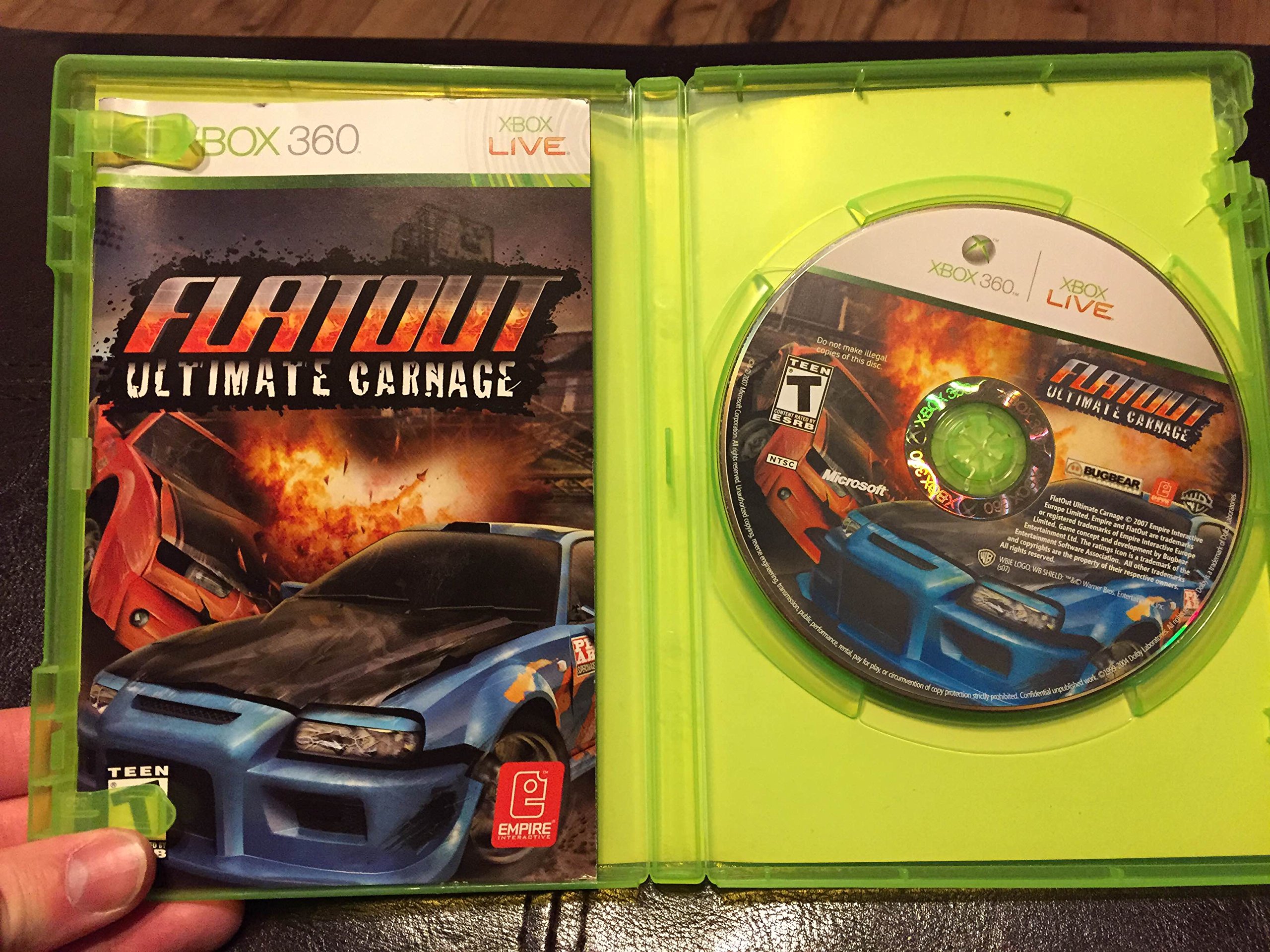 Flatout: Ultimate Carnage - Xbox 360 (Standard (DVD))