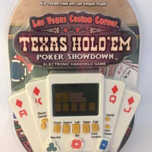 TEXAS HOLD'EM Las Vegas Casino Corner Poker Showdown Handheld Game