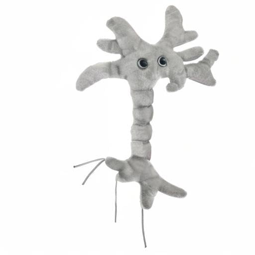 GIANTmicrobes Brain Cell Plush, Neuron Plush, Neuroscience Gifts, Neurology Gifts, Science Plush, Neuron Model Anatomy, Psychology Gifts, Psychology Decor, Brain Themed Gifts, Mental Health Awareness