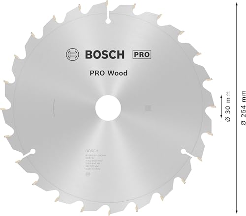 Bosch 2608640434 Circular Saw Blade"Top Precision" Opwob 10inx30mm 24T