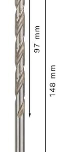 Bosch 2608596824 6.5 x 97 x 139 mm DIN340 HSS-G Drill Bits