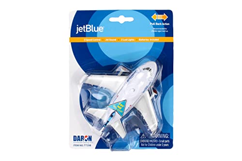 Daron Jetblue Airways Pullback Toy with Lights and Sound