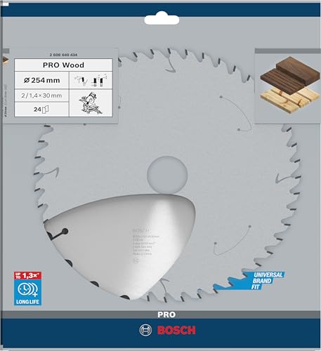 Bosch 2608640434 Circular Saw Blade"Top Precision" Opwob 10inx30mm 24T