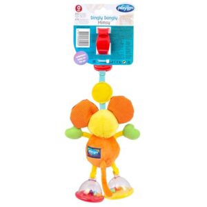 Playgro Dingly Dangly Mimsy Rattle Mirror Feet’s Baby Hanging Toys - Development Toy for Baby 0+ Months - Multi Sensory Infant Toys for Early Learning & Stimulation with Soft Textured Fabric