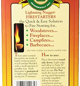 Lightning Nuggets Inc 0-47815-14175-7 12-Count Firestarters