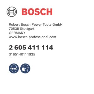 Bosch 2605411114 Dust Bag for Orbital Sanders - 10 piece