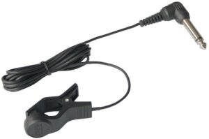 korg cm100l clip-on contact microphone for tuners