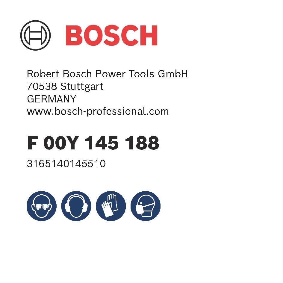 Bosch Accessories F00Y145188 SDS Max-9 Core Cutter, 45mm x 160mm x 290mm, Silver