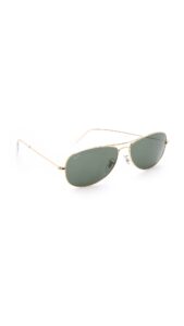 ray-ban cockpit sunglasses rb3362 1 arista crystal green