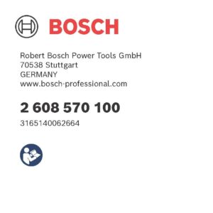 Bosch 2608570100 Collet/Nut Set for Bosch Routers