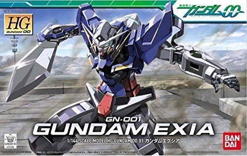 Bandai Hobby #1 Gundam EXIA HG, Bandai Double Zero Action Figure