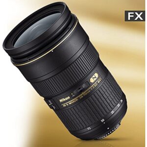 Nikon AF-S FX NIKKOR 24-70mm f/2.8G ED Zoom Lens with Auto Focus for Nikon DSLR Cameras