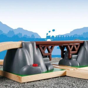 BRIO World - 33391 Collapsing Bridge - Engaging 3-Piece Toy Train Accessory | Cultivates Creative Play | Enhances Logical Thinking | Suitable for Kids Aged 3 & Up | Compatible with All BRIO Sets