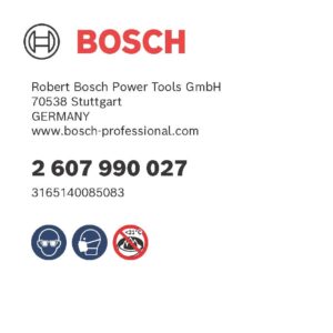 Bosch 2607990027 Stirrer Basket 3.15In SW8 Bottom Up