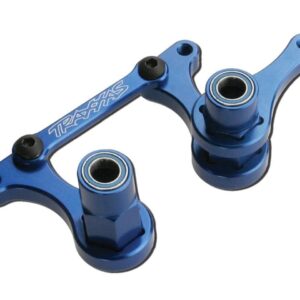 Traxxas 3743A Anodized Blue Aluminum Steering Bell cranks, Rustler, Stampede, Slash, and Bandit, 308-Pack