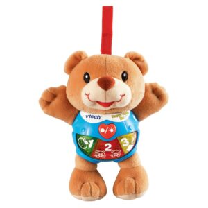 vtech happy lights bear, brown