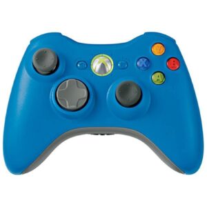 xbox 360 wireless controller blue