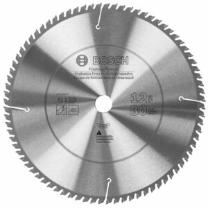 bosch pro1280finb 12 in. 80 tooth plywood and finishing circular saw blade