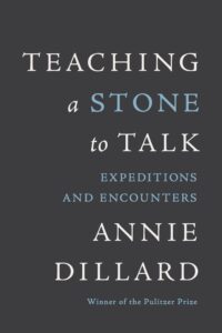 teaching a stone to talk: expeditions and encounters