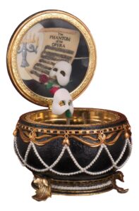 the phantom of the opera™ hinged musical trinket box