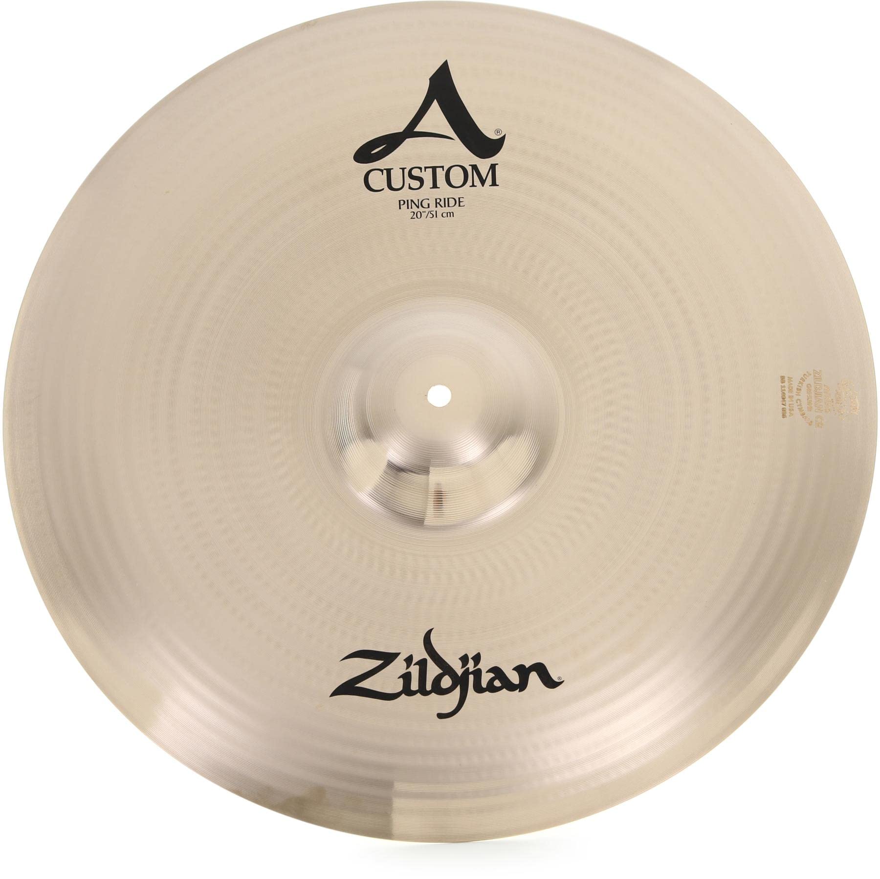 Avedis Zildjian Company A Custom Ping Ride Cymbal - 20 Inches