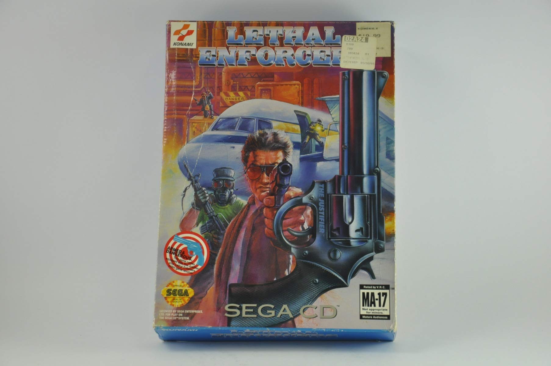 Lethal Enforcers (Sega CD) (Pre-Played - Game Only)