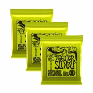 ernie ball 2221x3 regular slinky 3-set bundle