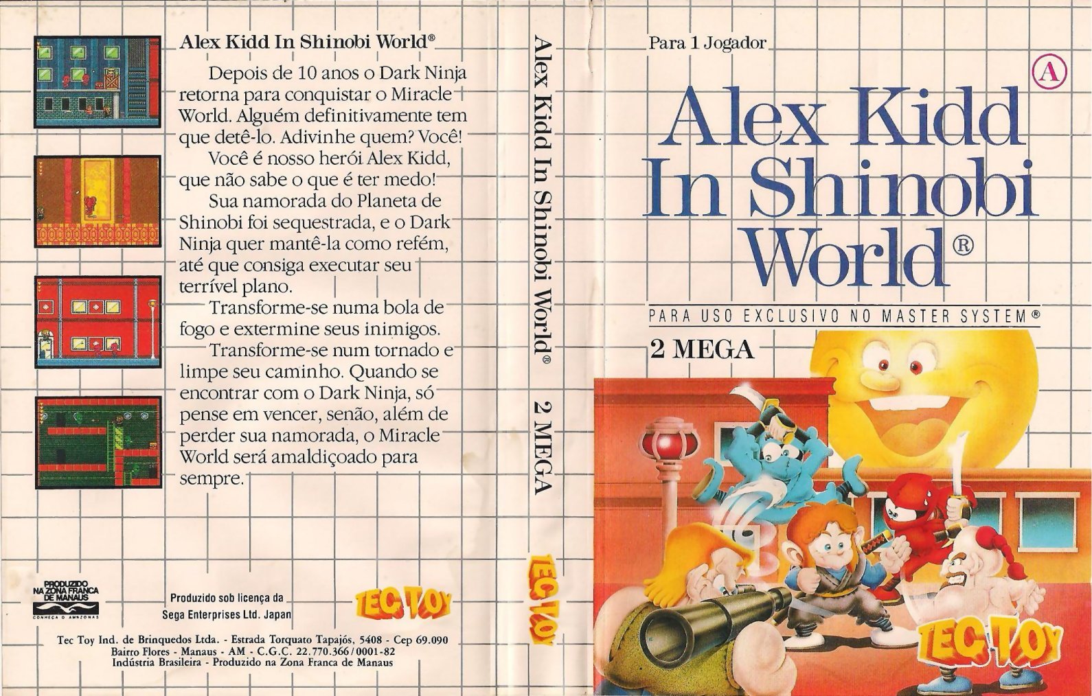 Alex Kidd in Shinobi World