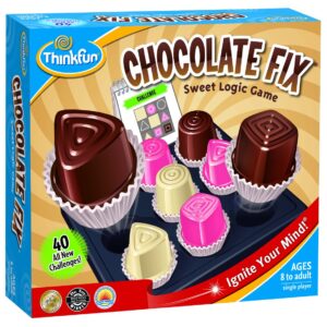 ThinkFun Chocolate Fix - Engaging Logic Game for Ages 8 and Up | Brain Teaser | Educational Toy | Memory Enhancer