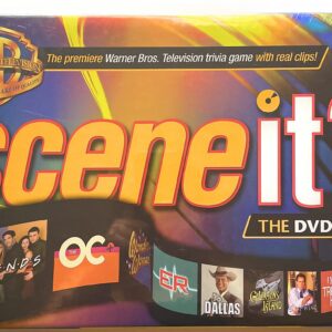 SCENE IT - WB Warner Bros 50th Anniversary DVD Game with Real Clips on the Trivia