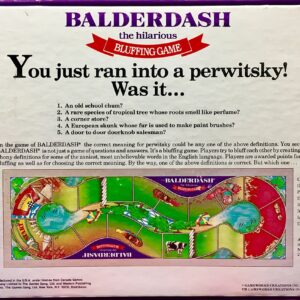 Balderdash Board Game