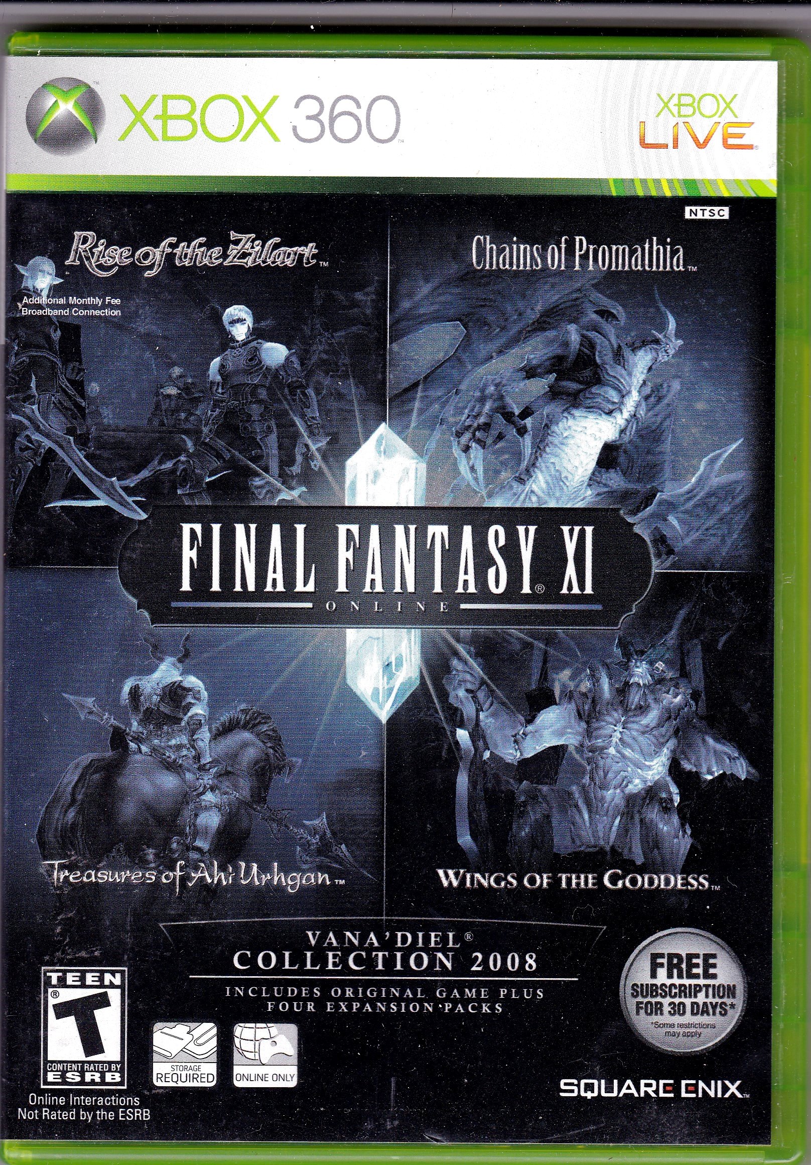 Final Fantasy XI Online: The Vana'diel Collection 2008 - Xbox 360