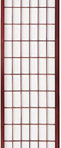 ORE International 4-Panel Room Divider, Cherry