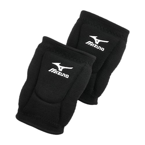 Mizuno LR6 Volleyball Kneepad, Black, Medium